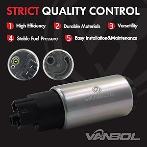 VANBOL Electric Fuel Pump Install Kit Fit Toyota Pontiac Scion Nissan ...